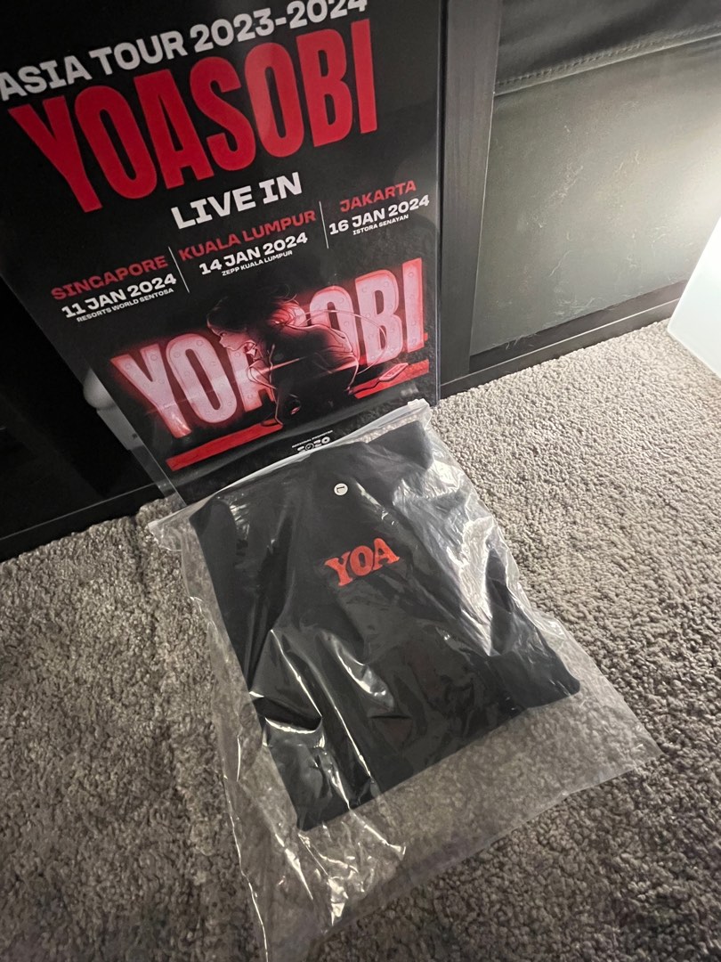 Official YOASOBI Asia Tour 2023-2024 Merchandise - Hoodies and Towels ...