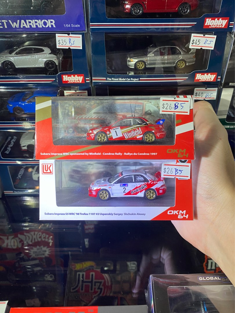 OKM 1/64 Subaru Impreza WRX STI WRC Rally, Hobbies & Toys, Toys & Games ...
