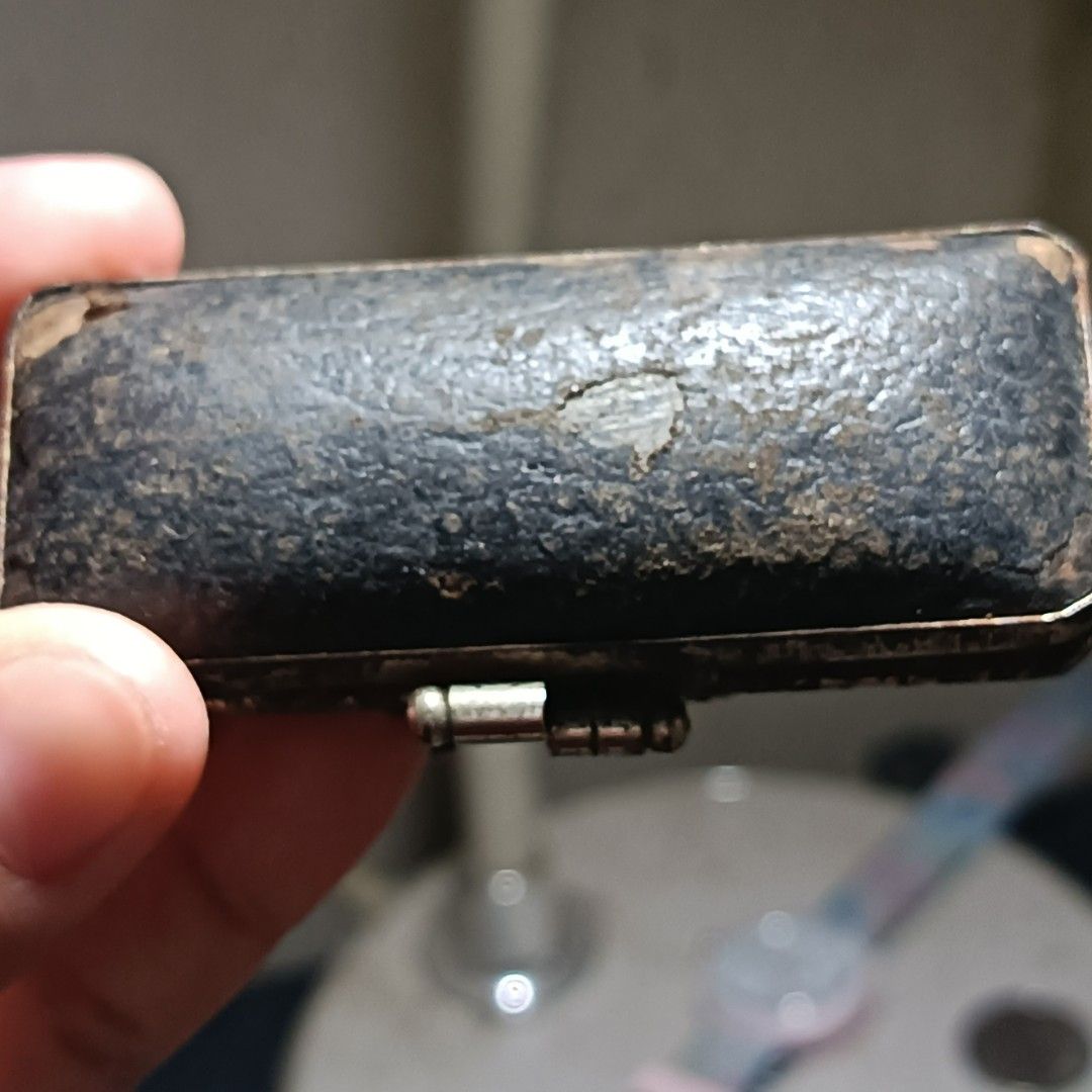 Old Ivory Hanko Stamp Japanese Seal with Worn Out Leather Case, Hobbies ...