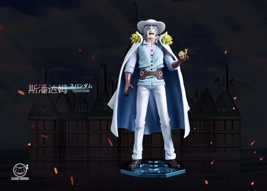 One Piece | Spandam X Kaku | Black Studio | 【FREE Shipping - PO】GK ...