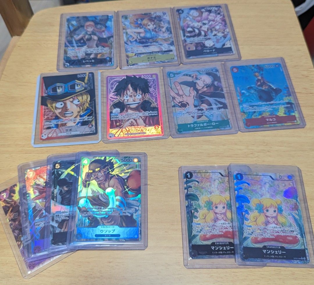 One piece tcg assorted, Hobbies & Toys, Toys & Games on Carousell