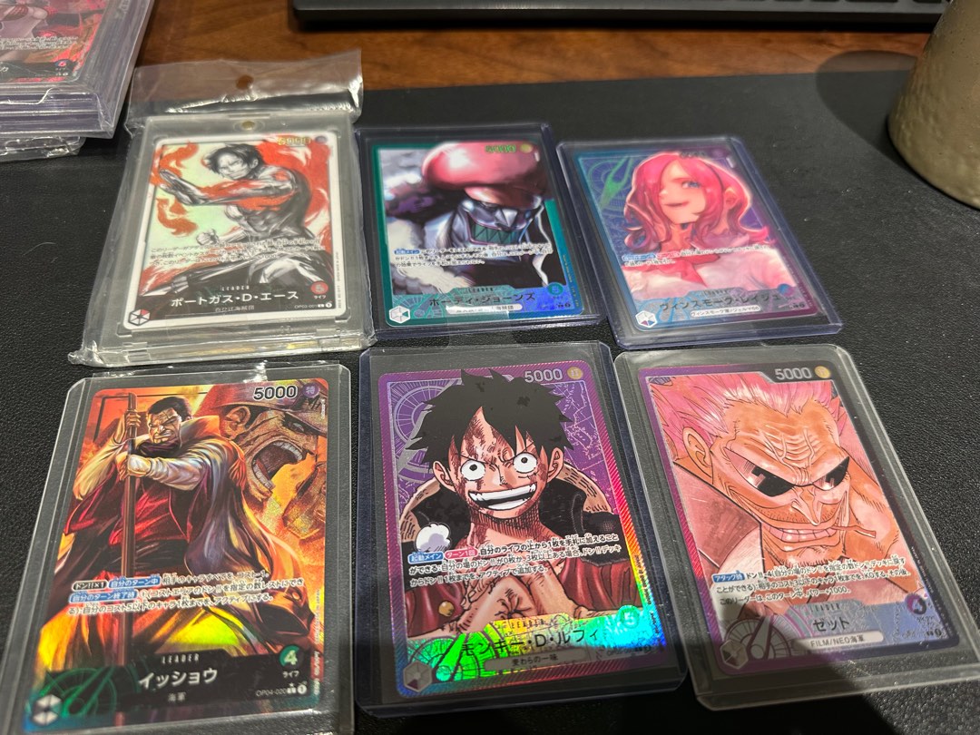 one piece TCG leader card Ace hody reiju issho luffy mr z, Computers ...