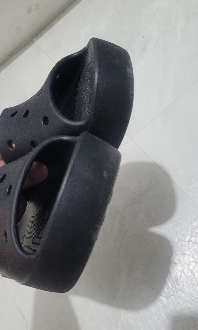 Original Crocs Classic Platform Slide, Women's Fashion, Footwear ...