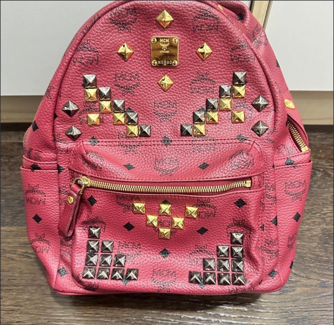 Original MCM Bag Pack, Luxury, Bags & Wallets on Carousell