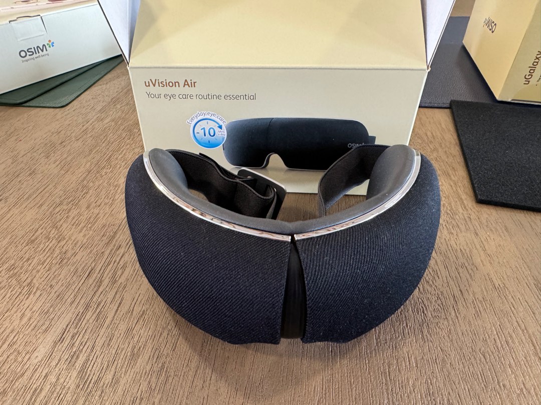 OSIM uVision Air Eye Massager, Health & Nutrition, Massage Devices on ...