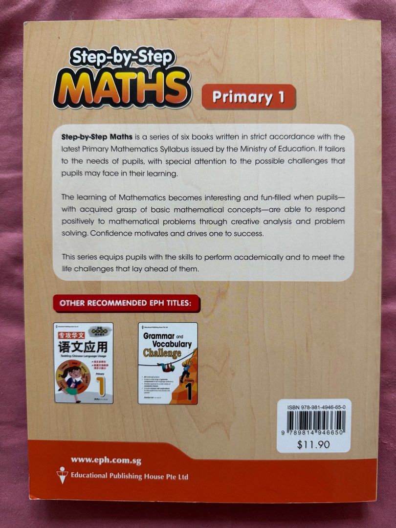 P1 Step By Step Math, Hobbies & Toys, Books & Magazines, Assessment ...