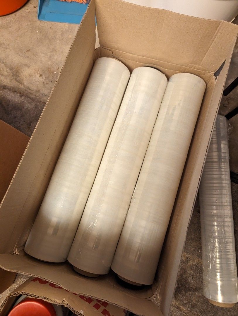 Packing Cling Wrap *6, Hobbies & Toys, Stationery & Craft, Craft ...