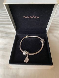 Pandora Moments Snake Chain Bracelet, Women's Fashion, Jewelry ...