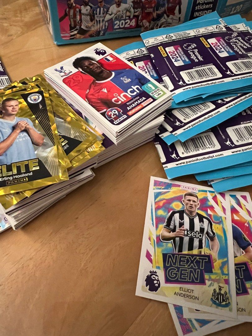 Panini Premier League 2024 official sticker collection loose or missing ...