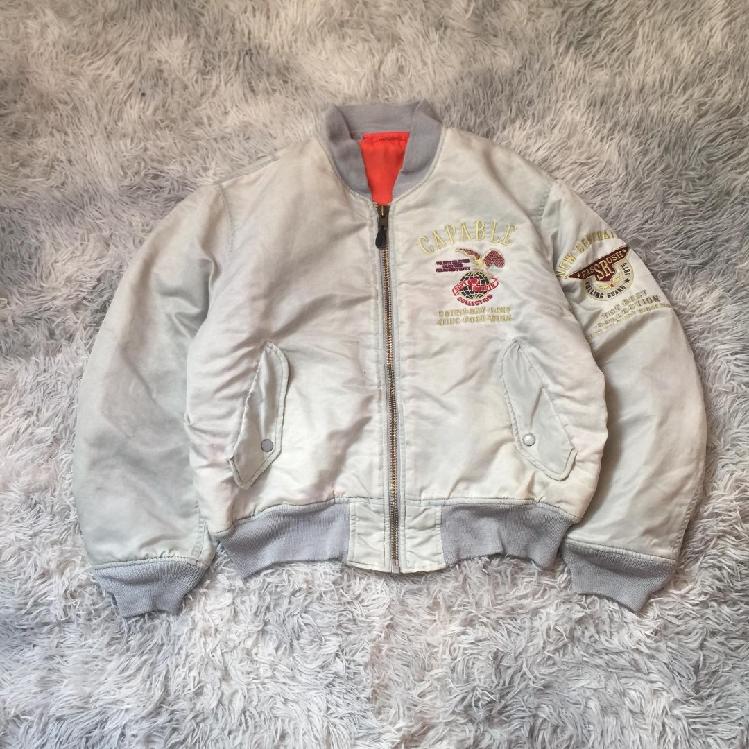 Pass rush pilot bomber jacket, Men's Fashion, Coats, Jackets and ...