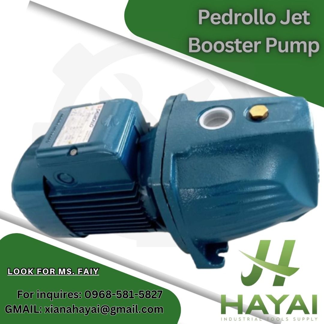 Pedrollo Jet Booster Pump, Commercial & Industrial, Construction Tools ...
