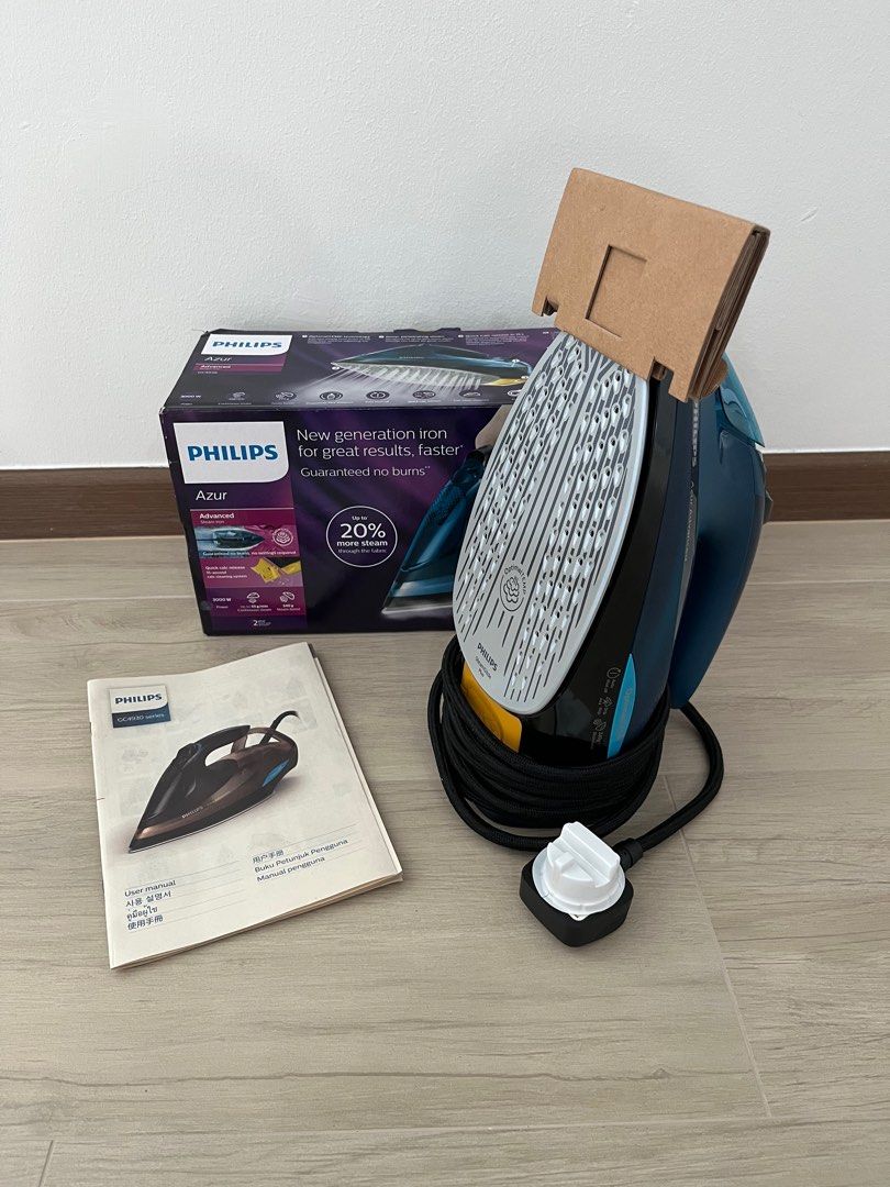Philips Azur Advanced Steam Iron, Furniture & Home Living, Cleaning ...
