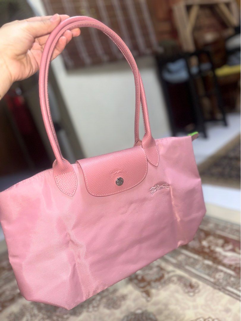 Pink Longchamp Made In Paris, Luxury, Bags & Wallets on Carousell
