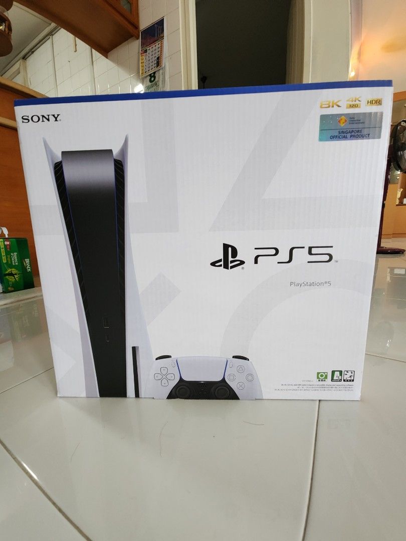 PlayStation 5 Disc Edition(BRAND NEW) PS5, Video Gaming, Video Game ...