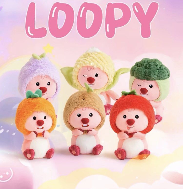 [PO] LOOPY vegetables and food delicacy series plush toys, Hobbies ...