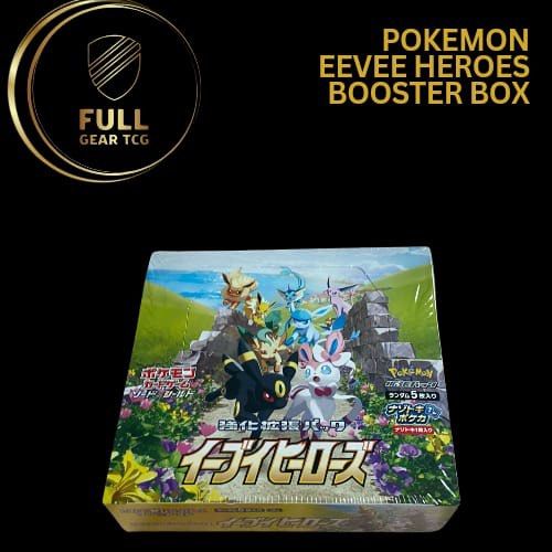 Pokemon Eevee Heroes Booster Box, Hobbies & Toys, Toys & Games on Carousell