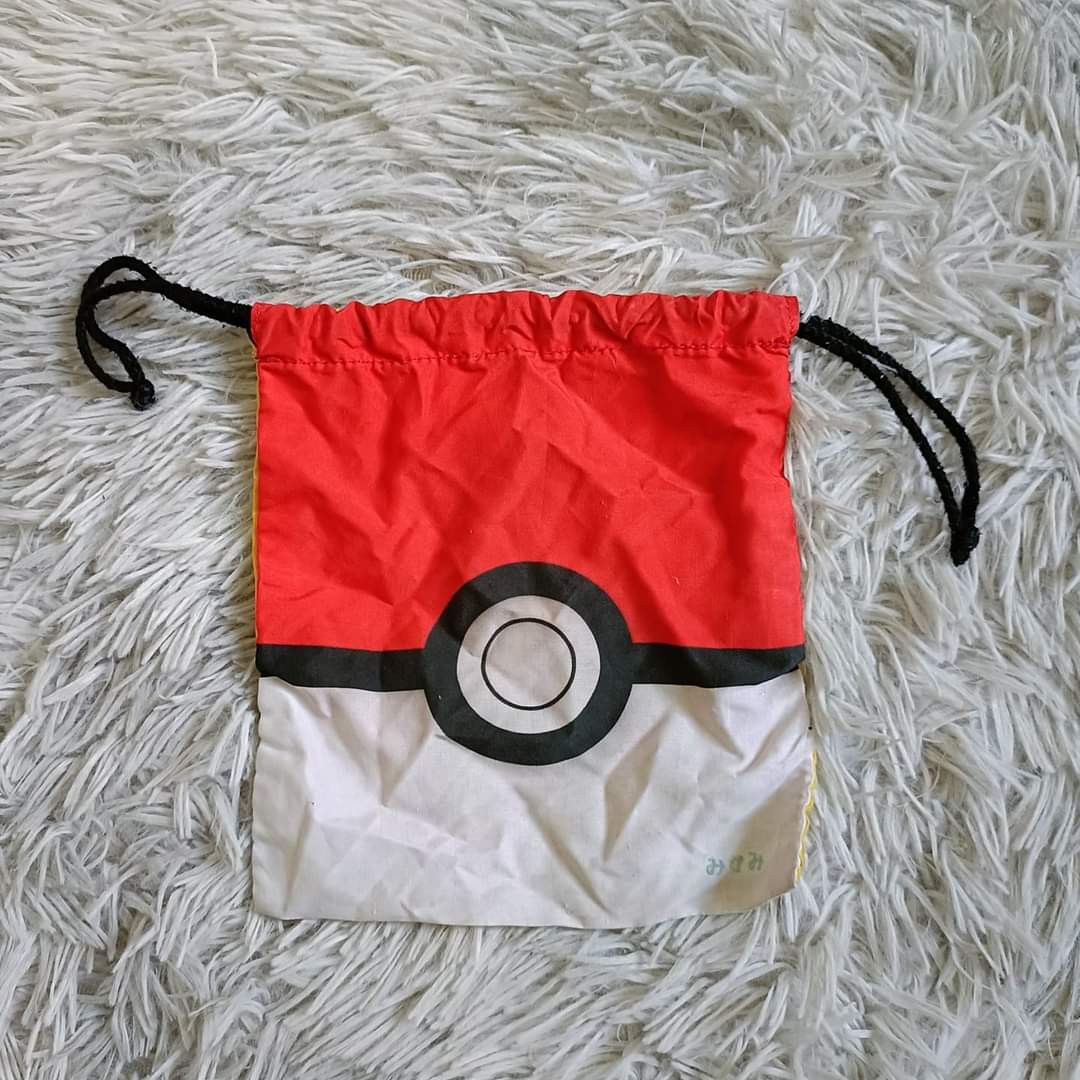 POKEMON Pikachu Drawstring Pouch, Men's Fashion, Bags, Belt bags ...