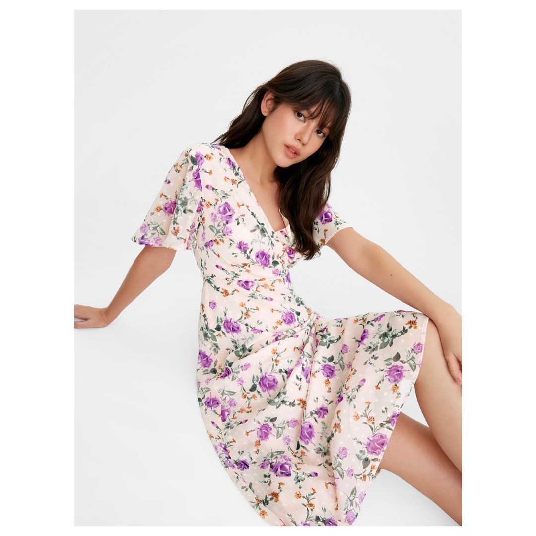 Pomelo Midi Dress, Women's Fashion, Dresses & Sets, Dresses on Carousell