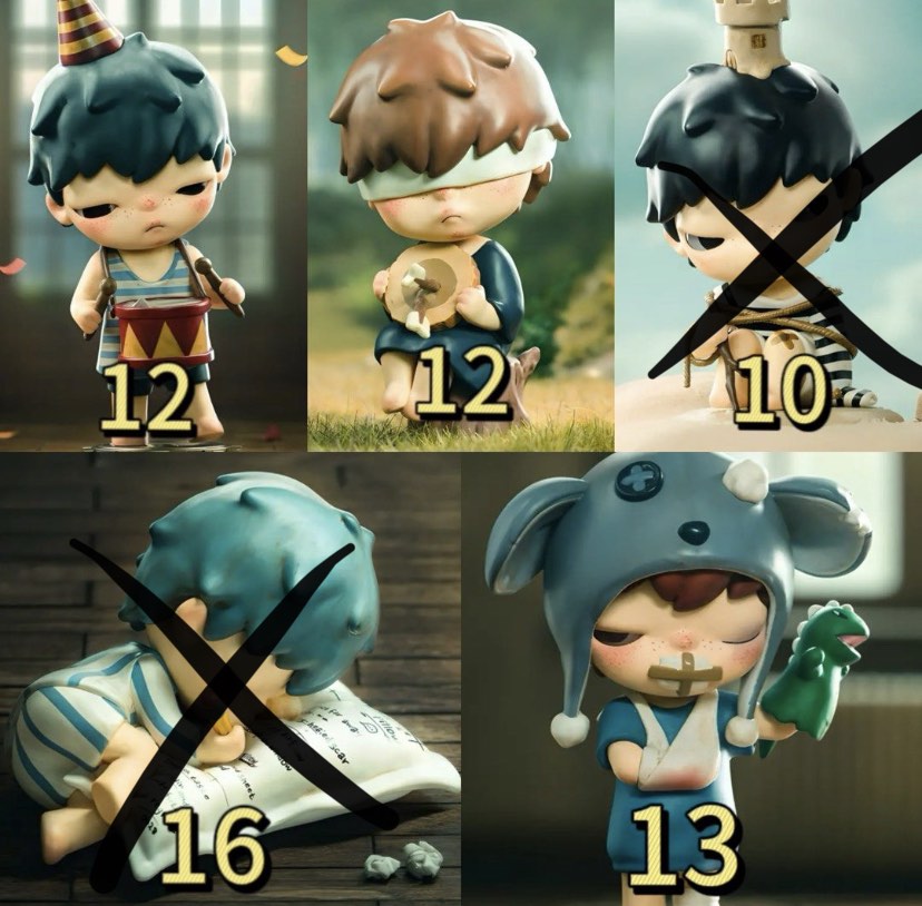 Popmart hirono Blind unspoken prison Fool Poem, Hobbies & Toys, Toys ...