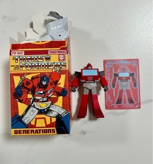 Transformers Pop Mart Popmart optimus sixshot soundwave shockwave ...