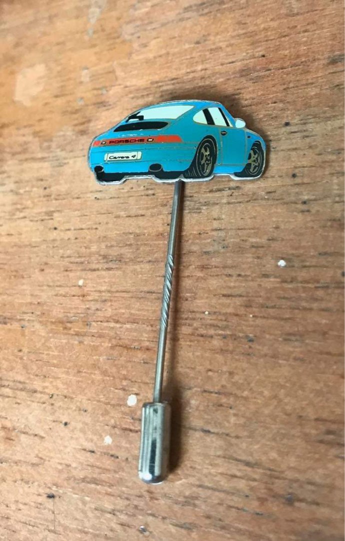 Porsche 911 Pin, Women's Fashion, Watches & Accessories, Other ...
