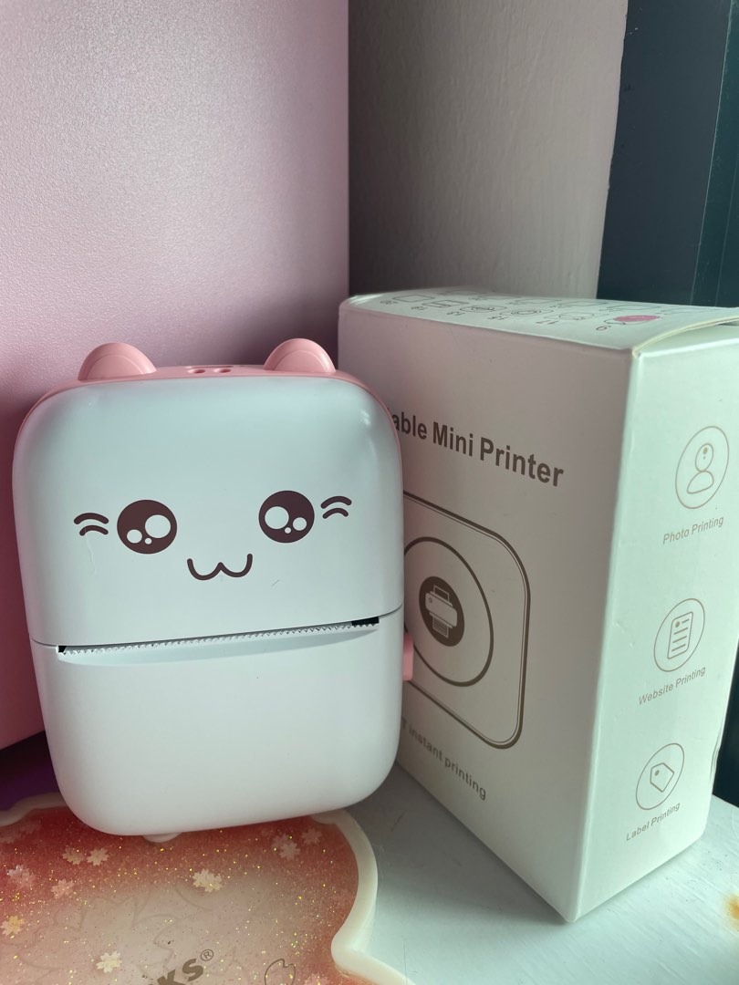 Portable Cute Thermal Printer, Computers & Tech, Printers, Scanners ...