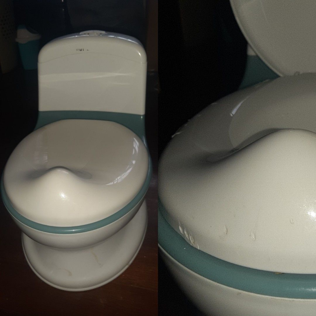 Potty trainer with flush sounds., Babies & Kids, Bathing & Changing ...