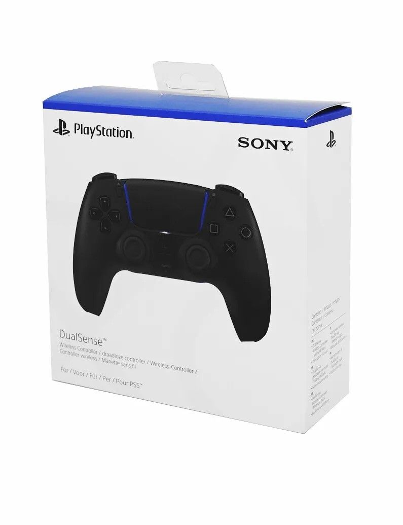 PS5 Dualsense Controller black, brand new seal in box, Video Gaming ...