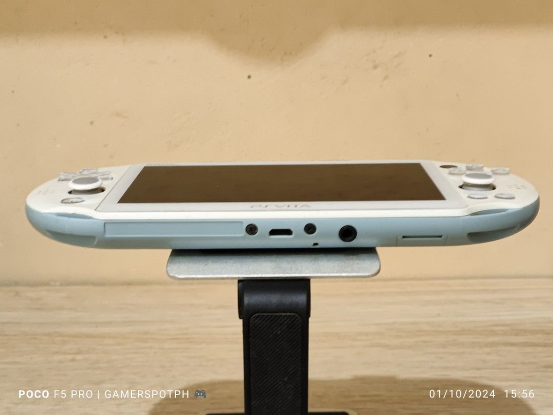 PS VITA SLIM LIGHT BLUE WHITE *RARE* 128gb ENSO, Video Gaming, Video ...