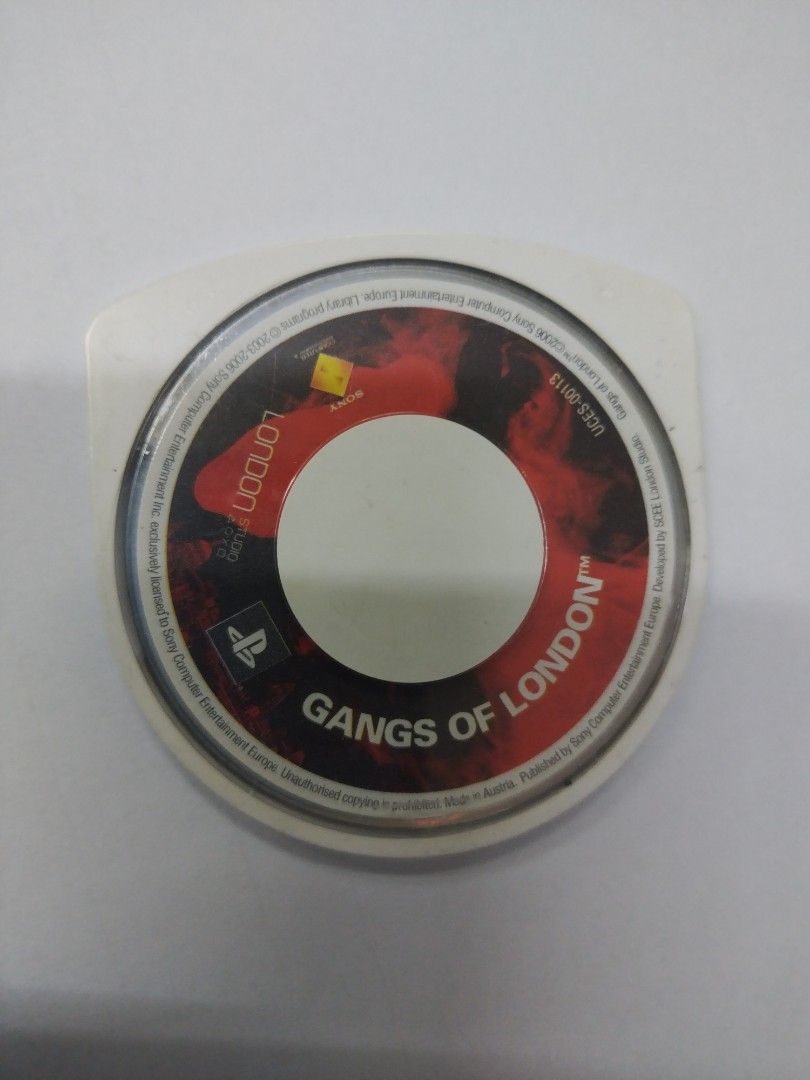 Psp cd game gangs of london, Video Gaming, Video Games, PlayStation on Carousell