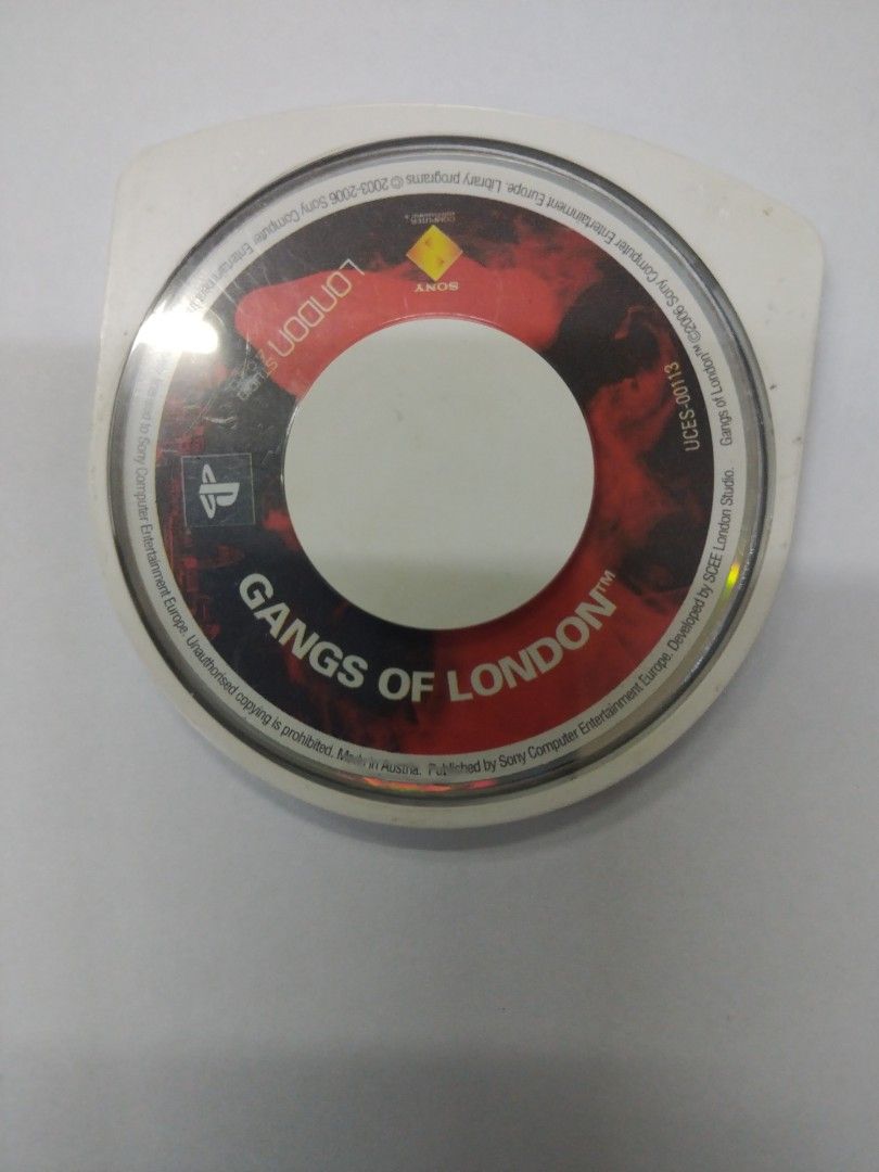 Psp cd game gangs of london, Video Gaming, Video Games, PlayStation on Carousell