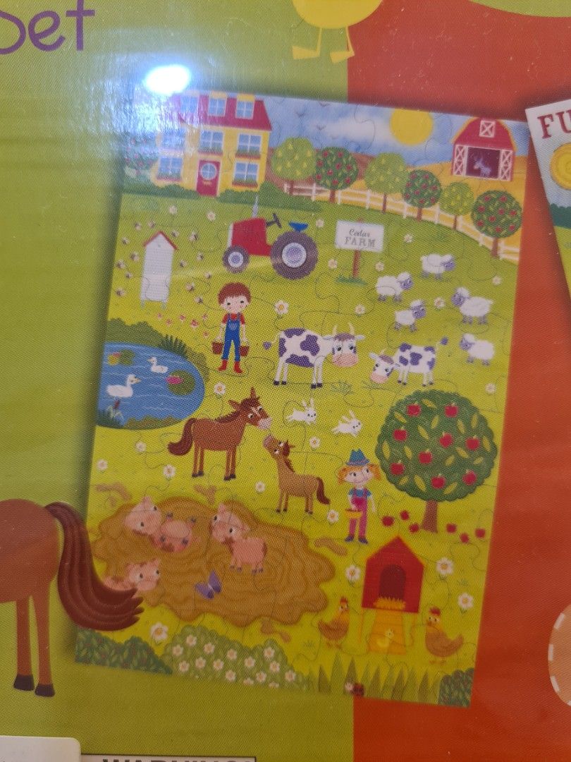 Puzzles Time Box Set Farm, Hobbies & Toys, Toys & Games on Carousell