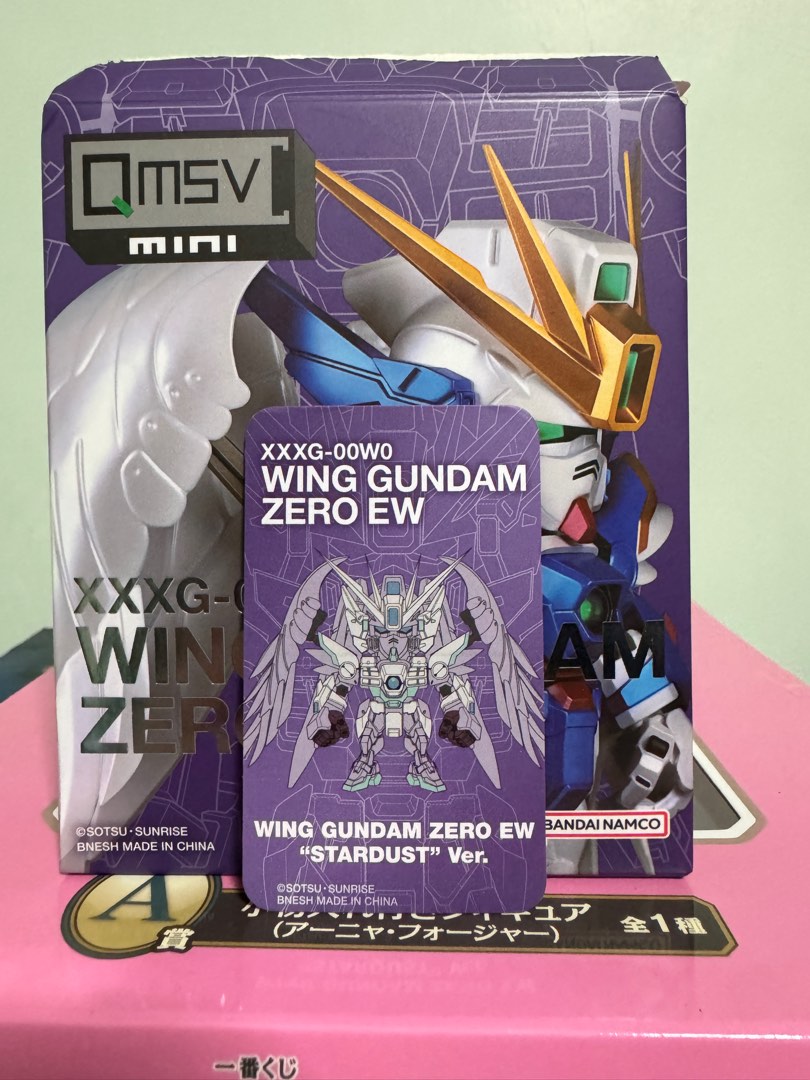 Qmsv Mini Wing Gundam Zero EW Stardust Ver., Hobbies & Toys, Toys & Games on Carousell