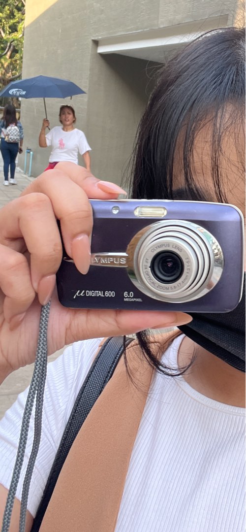 Rare olympus mju 600 digital camera, Photography, Cameras on Carousell