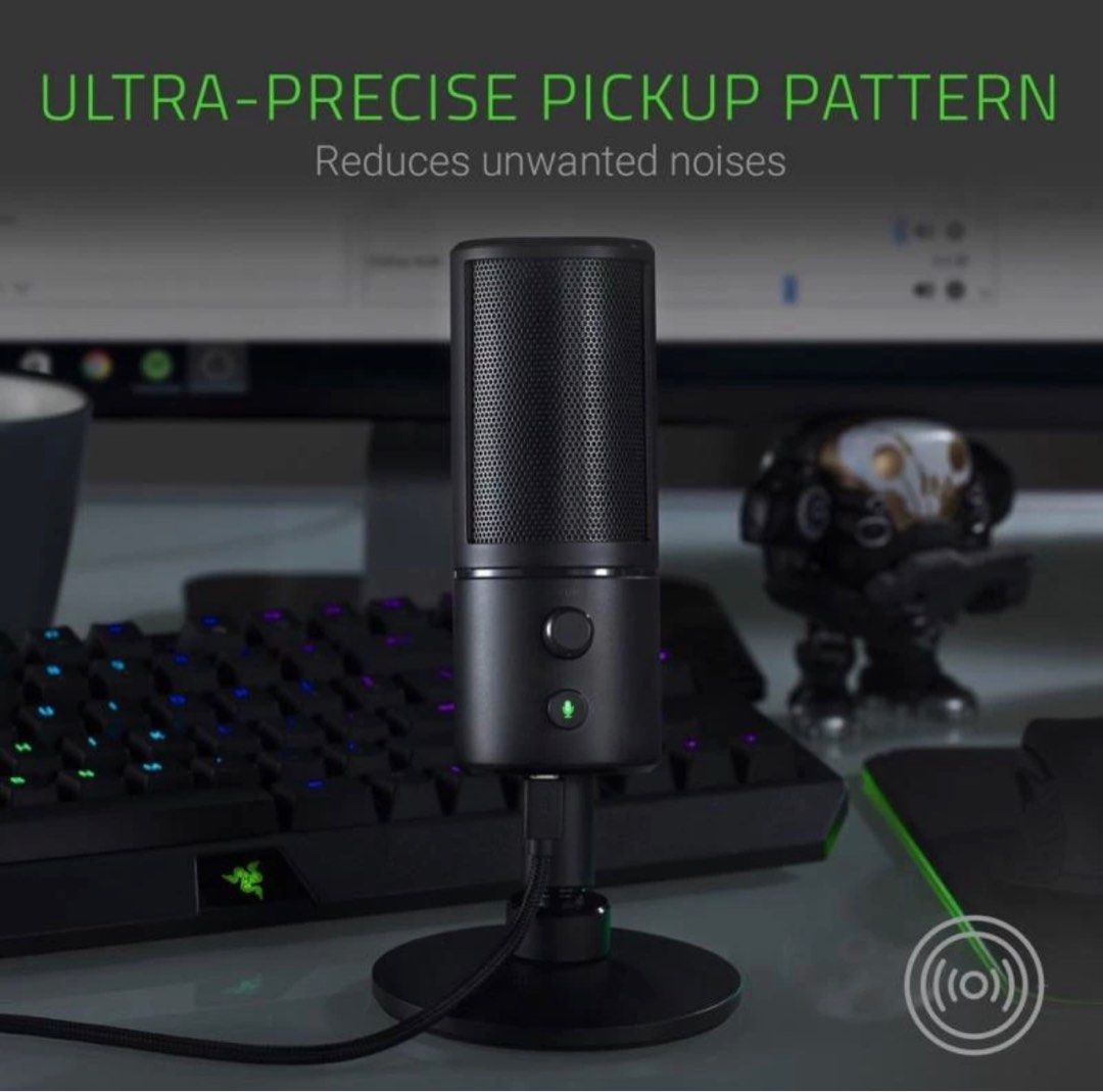 Razer Seiren X Microphone Professional Grade High -Definition studio ...