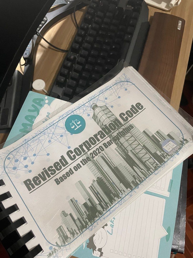 Revised Corporation Code Reviewer (2020), Hobbies & Toys, Books ...