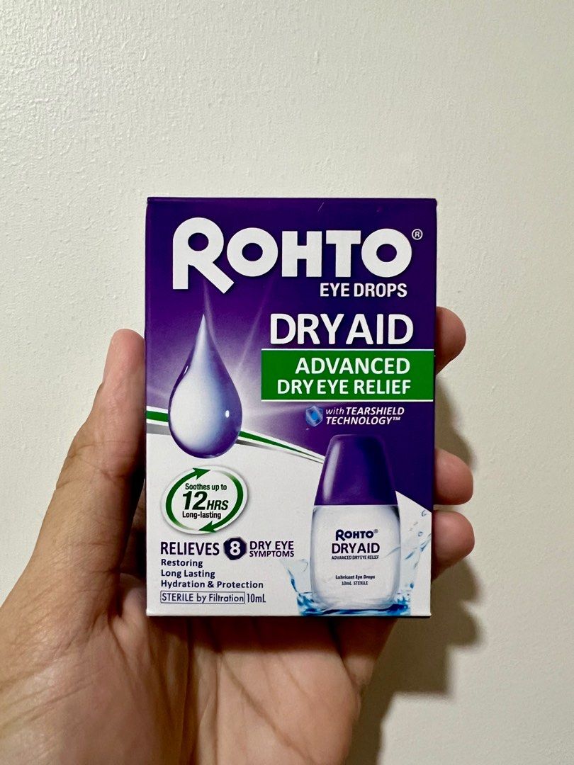 Rohto Eye Drops, Beauty & Personal Care, Vision Care on Carousell