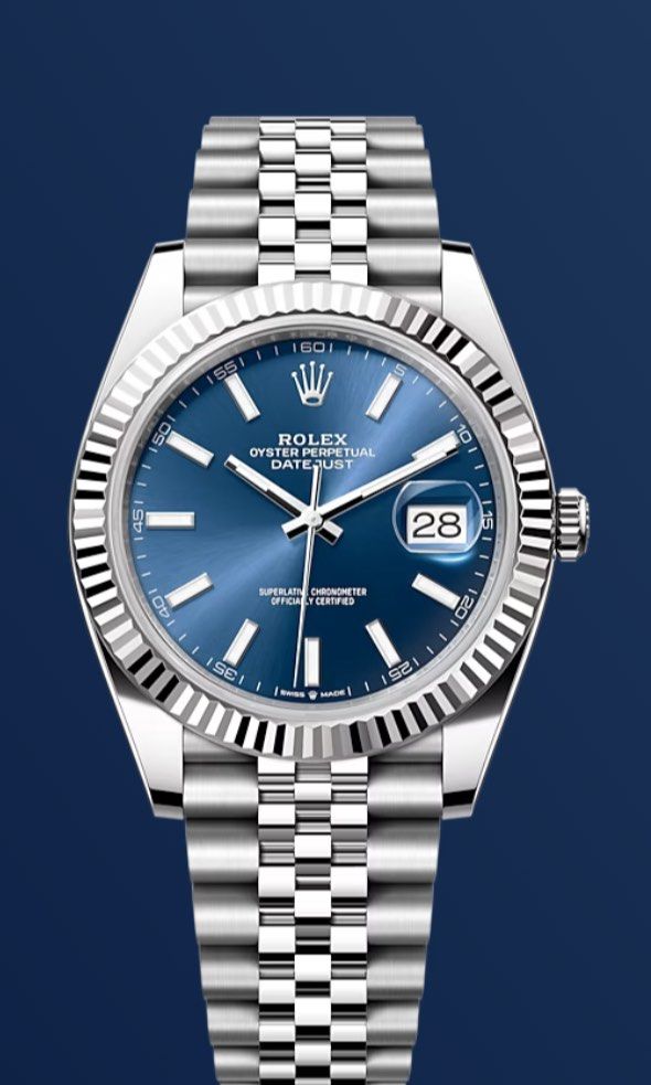 Rolex datejust blue, Luxury, Watches on Carousell