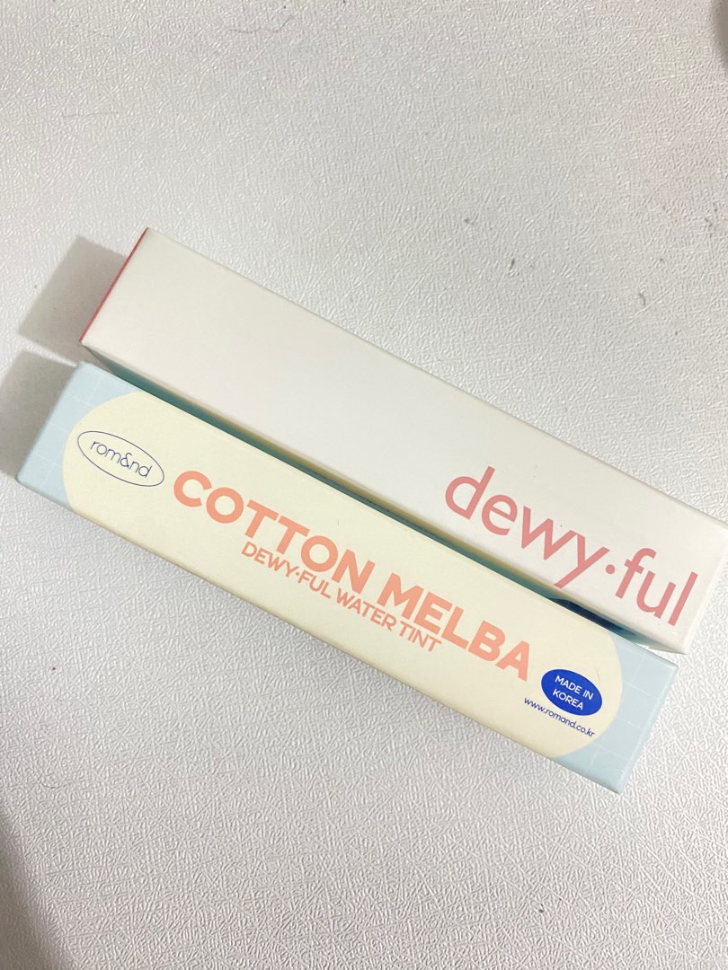 romand dewyful tint bundle (cotton melba & custard mauve), Beauty ...