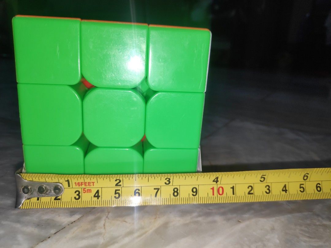 Rubik's Cube Large 9cm, Hobbies & Toys, Toys & Games on Carousell