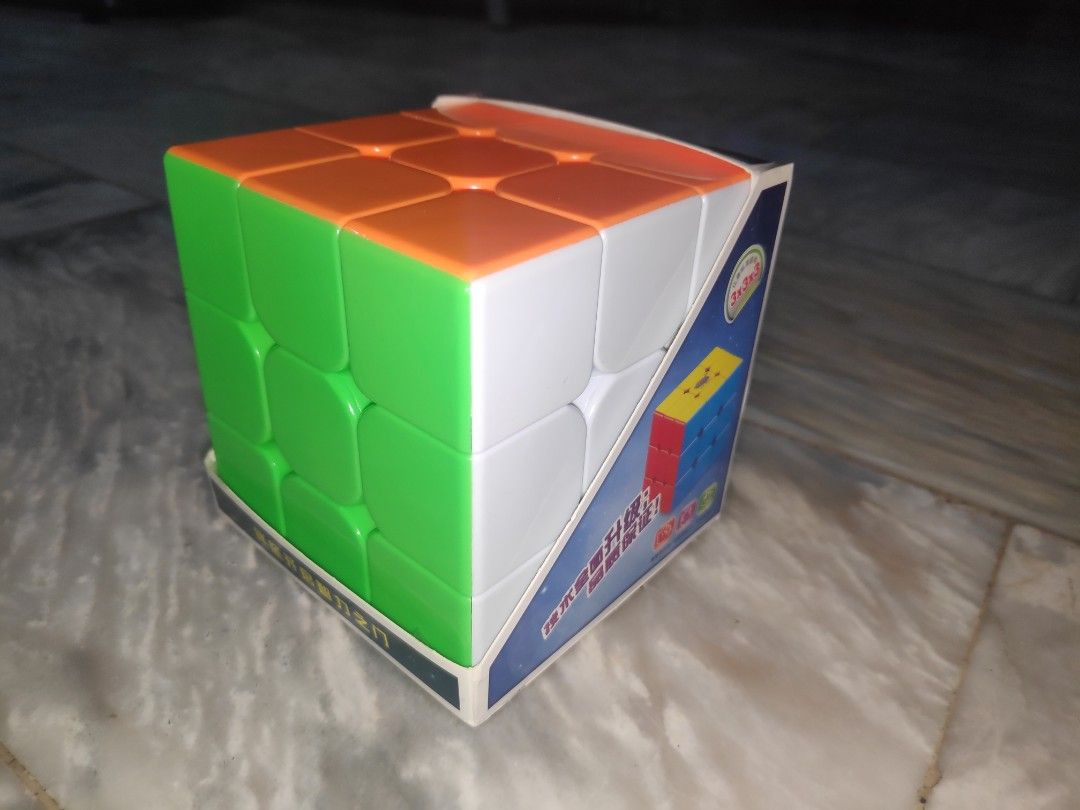 Rubik's Cube Large 9cm, Hobbies & Toys, Toys & Games on Carousell