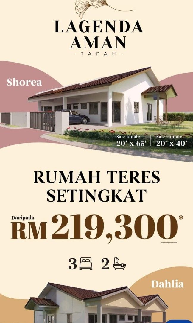 Rumah Mampu Milik Di Tapah Perak, Property, For Sale on Carousell