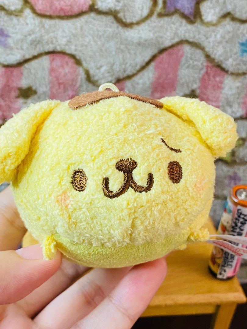 Sanrio Pompompurin Tsum tsum plush screen cleaner 195, Hobbies & Toys ...