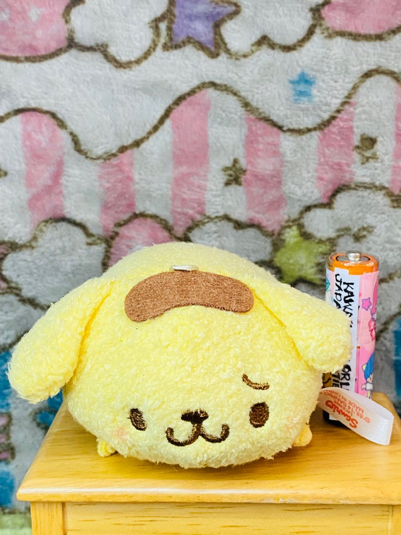 Sanrio Pompompurin Tsum tsum plush screen cleaner 195, Hobbies & Toys ...