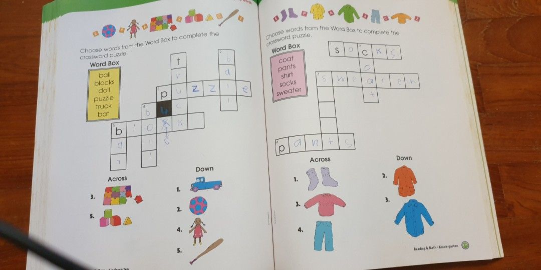 Scholastic Reading and Math Jumbo Workbook Grade K (with tracked ...