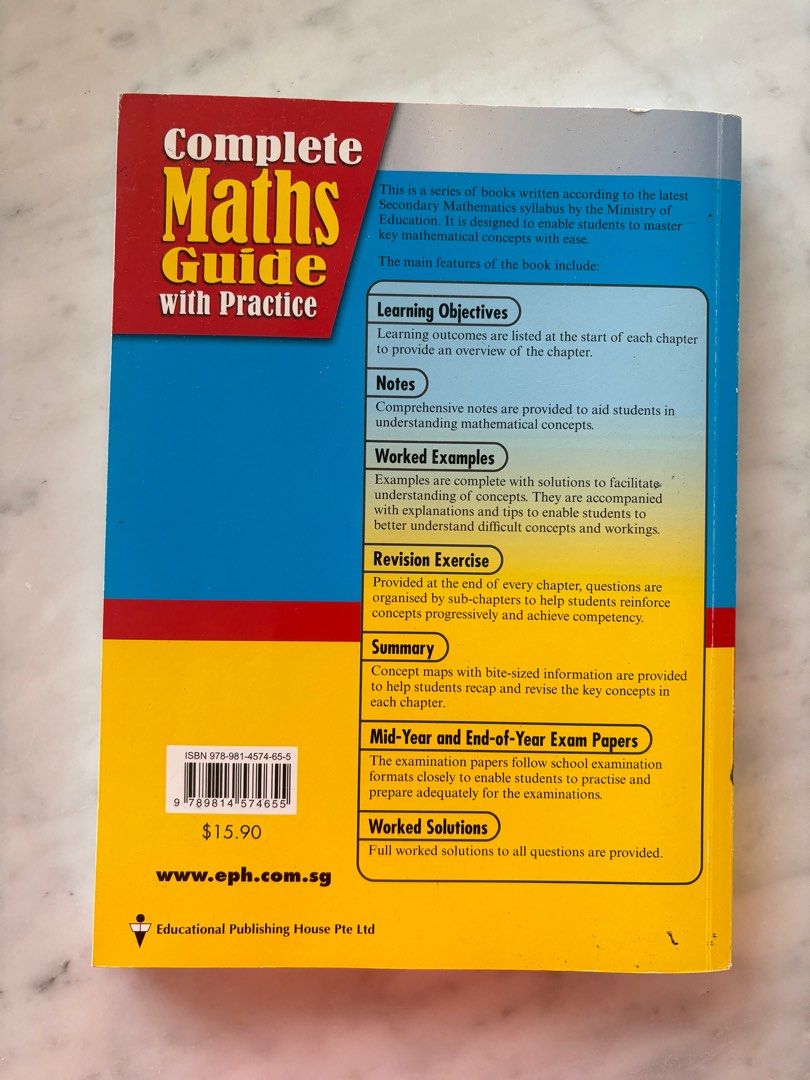 Secondary 2 Maths assessment book, Hobbies & Toys, Books & Magazines ...