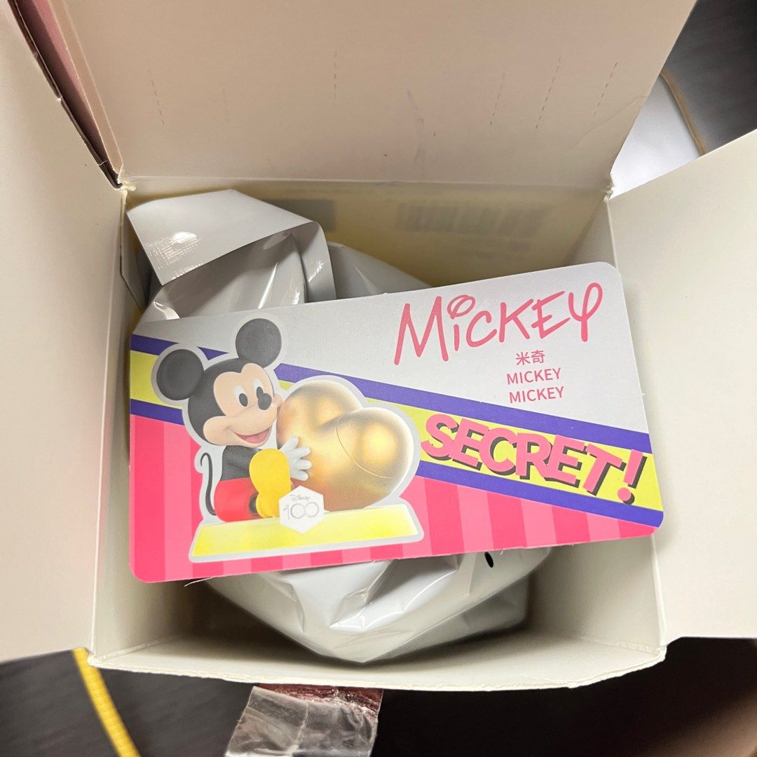 [Secret: Mickey] Disney 100 blind box (Happy Hug series) BNIF, Hobbies ...