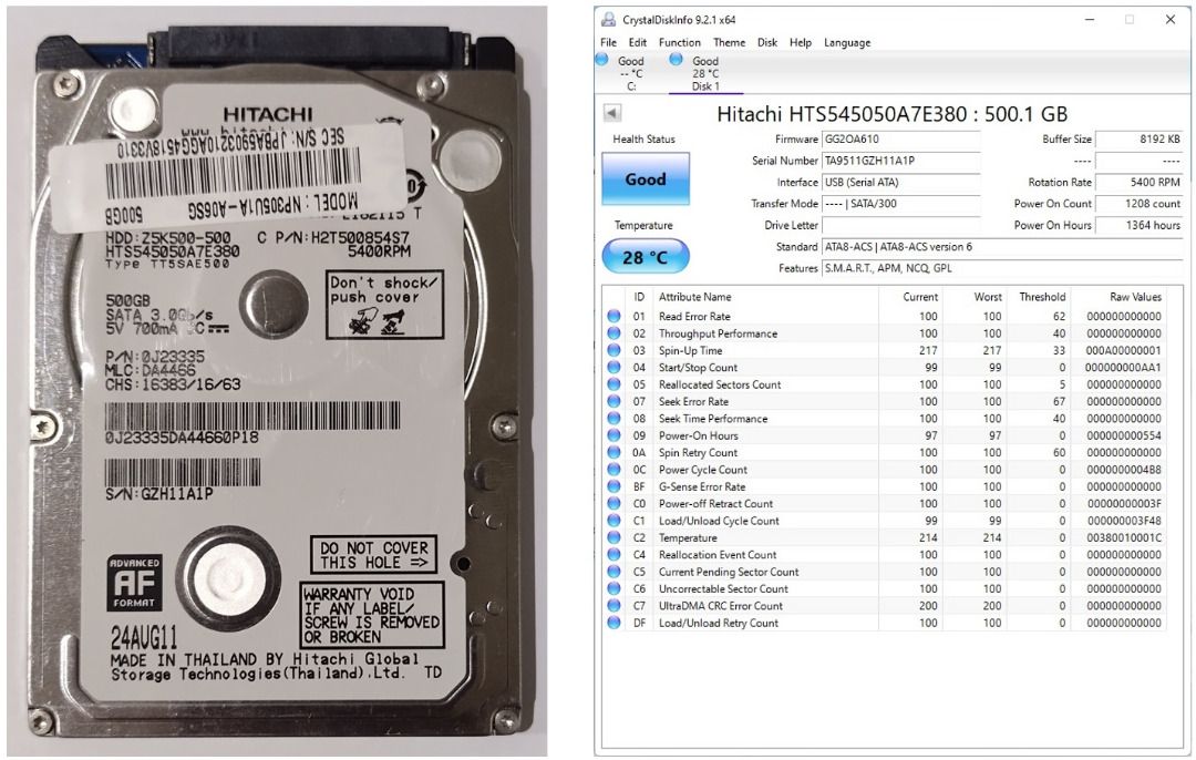 Selling Used HDD, Computers & Tech, Parts & Accessories, Hard Disks ...