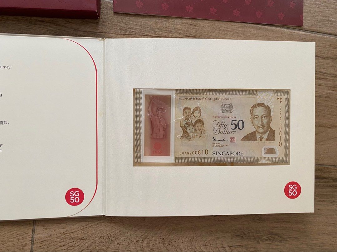 SG50 Commemorative Notes, Hobbies & Toys, Memorabilia & Collectibles ...