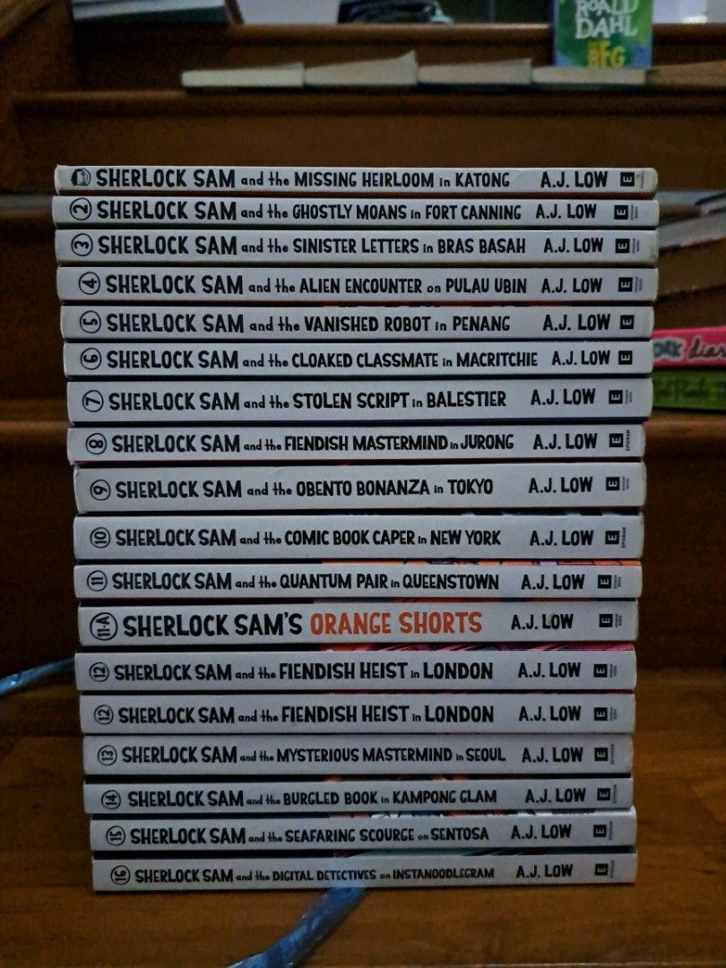 Sherlock Sam, Hobbies & Toys, Books & Magazines, Children's Books on Carousell